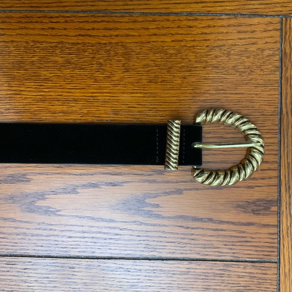 Zara | Accessories | Vintage Velvet Zara Belt | Poshmark